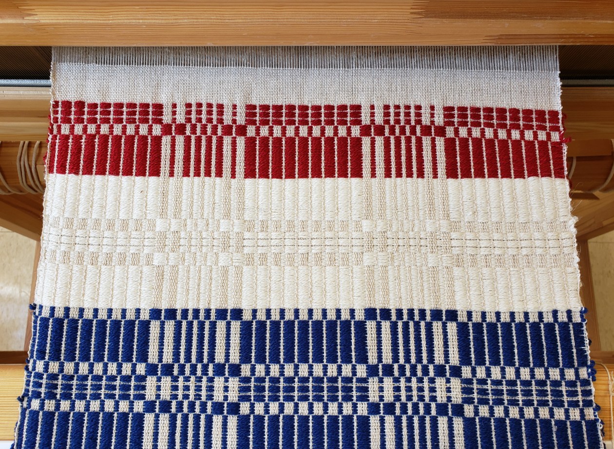 More Weavers on the Monksbelt Warp – Scandinavian Weavers Study Group